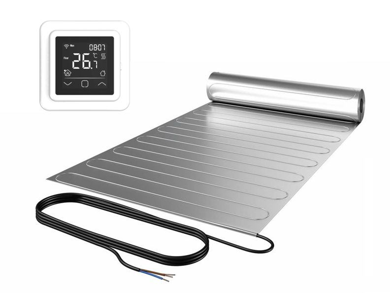 ALU-Mat Set 3m² / 420 Watt Set met C16-thermostaat | Wit (inbouw ...